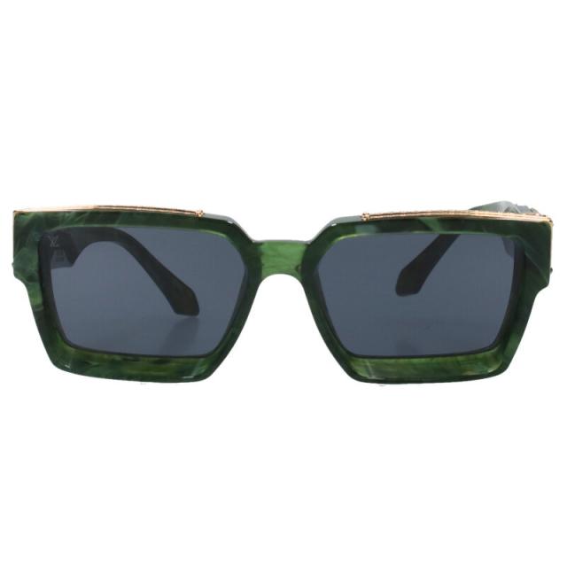 ルイヴィトン サイズ:58□17 145  Z1167E ミリオネア スクエアフレームサングラス 中古 OM10