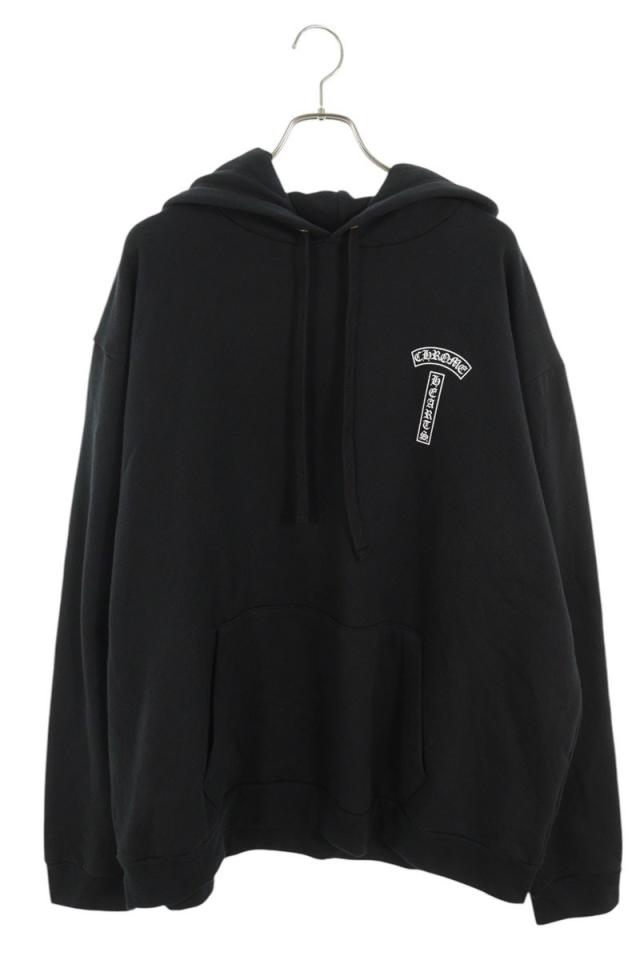 クロムハーツ サイズ:XXL  SWTSHRT PLVR バックアーチロゴプルオーバーパーカー 中古 SS13