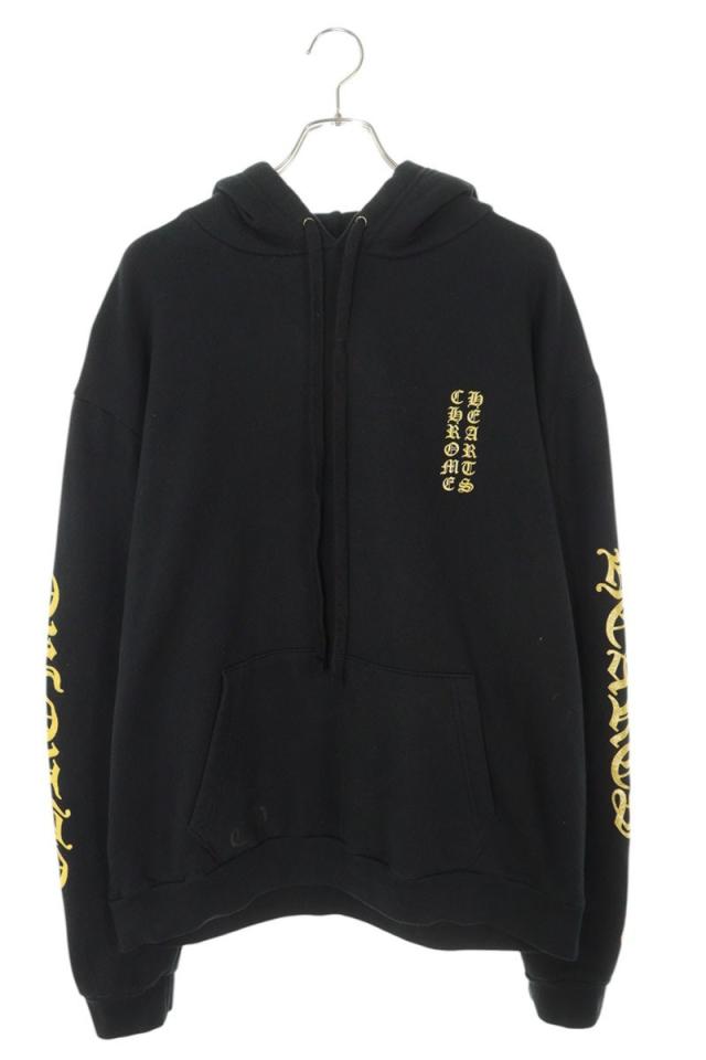 クロムハーツ サイズ:L  SWTSHRT PLVR 1988アームロゴプリントプルオーバーパーカー 中古 OS06