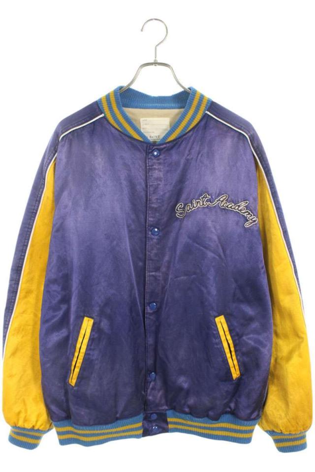 セントマイケル  シャーマーアカデミー サイズ:XL  22AW  SM-A22-0000-063 ×シャーマーアカデミー スカジャンブルゾン 中古 FK04