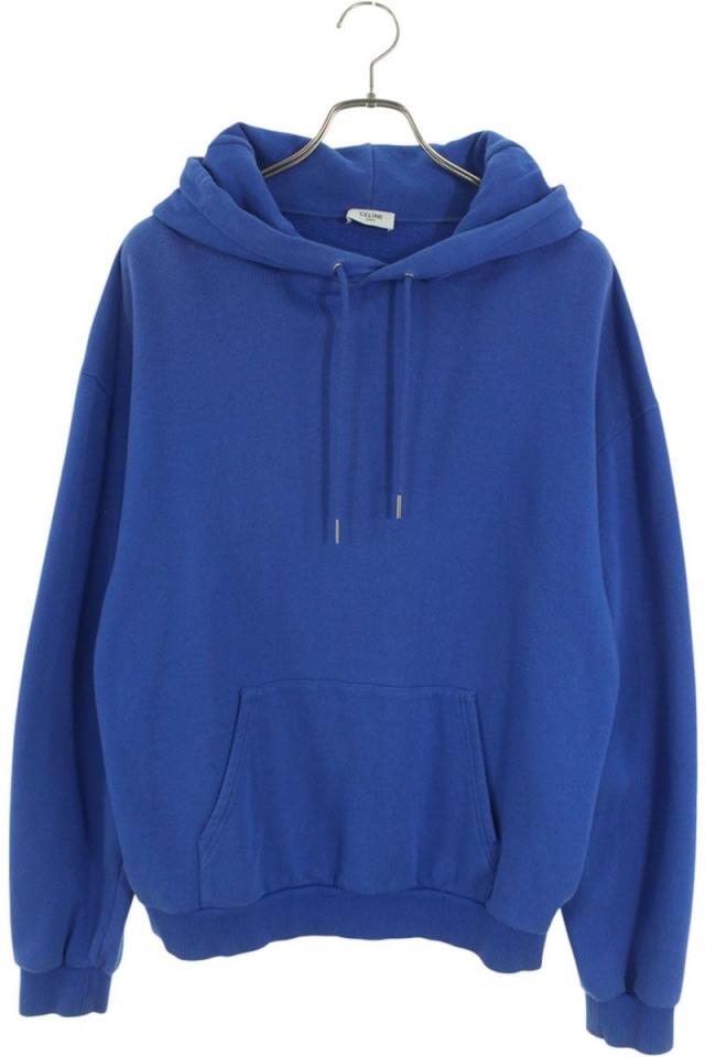 セリーヌ サイズ:L  2Y499052H フードロゴオーバーサイズプルオーバーパーカー 中古 SB01