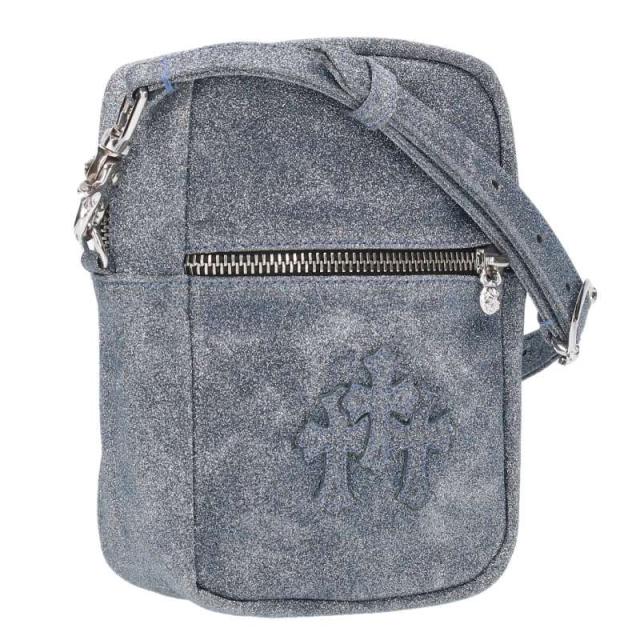 クロムハーツ   TAKA MINI タカミニ グリッタークロスパッチショルダーバッグ 中古 SJ02