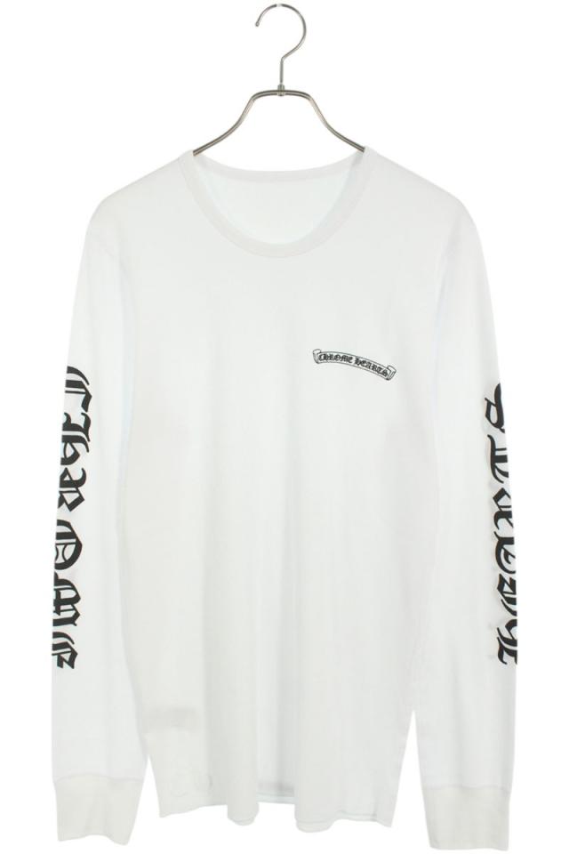 クロムハーツ サイズ:XL  Thermal L S アームロゴプリントサーマル長袖カットソー 中古 OS06