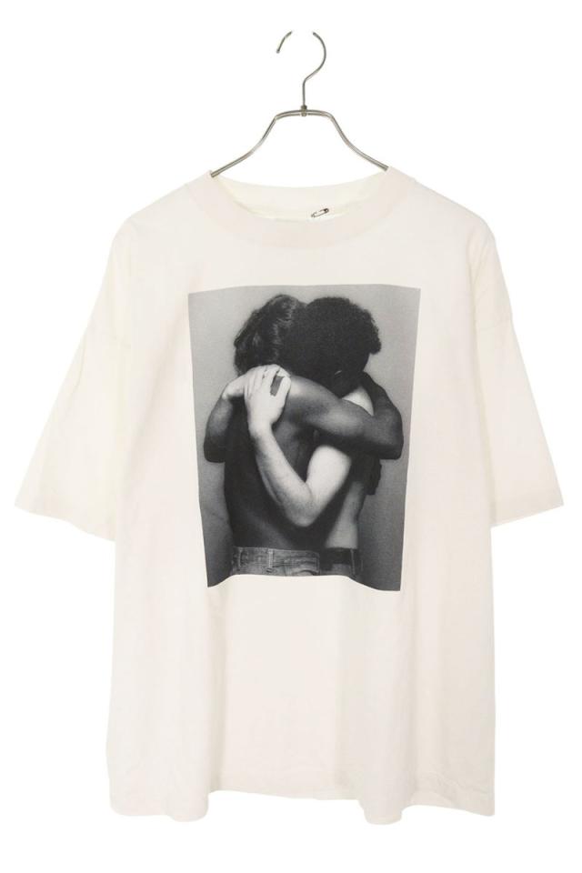 セントマイケル  ロバートメイプルソープ サイズ:XL  25SS  SM-HR8-0000-C20 KEN LYDIA TYLERフォトプリントTシャツ 中古 SB01