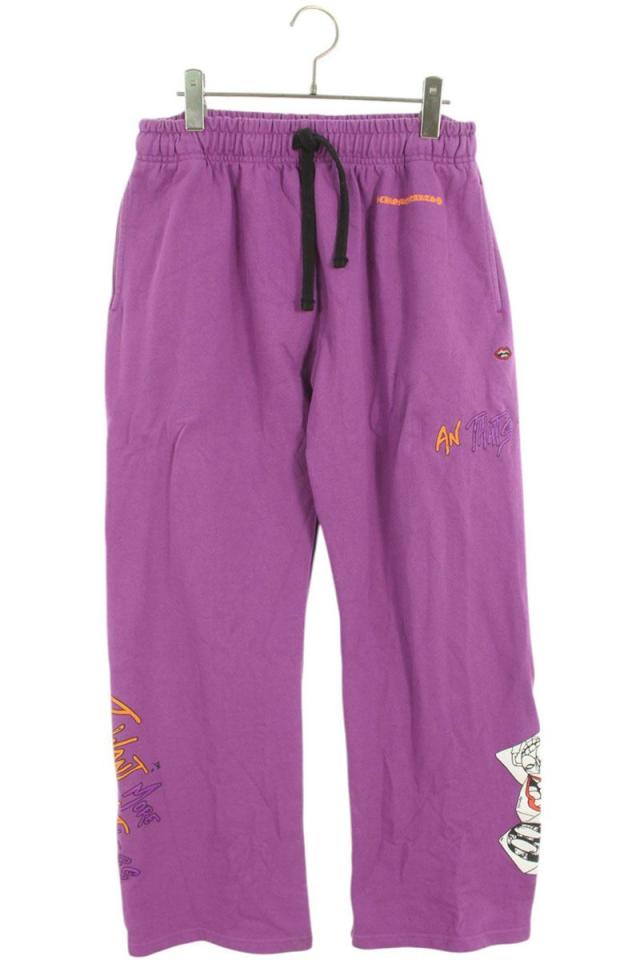 クロムハーツ サイズ:L  PPO I WANT MORE NOT LESS SWTPANTS MATTY BOYプリントスウェットロングパンツ 中古 SS13