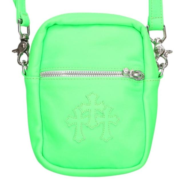 クロムハーツ   TAKA MINI タカミニ セメタリークロスパッチショルダーバッグ 中古 GZ11