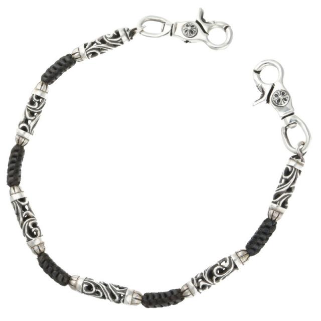 クロムハーツ サイズ:ショート  OTC SHORT-T 2クリップOTCショートローラーリンク シルバーウォレットチェーン 中古 SS07