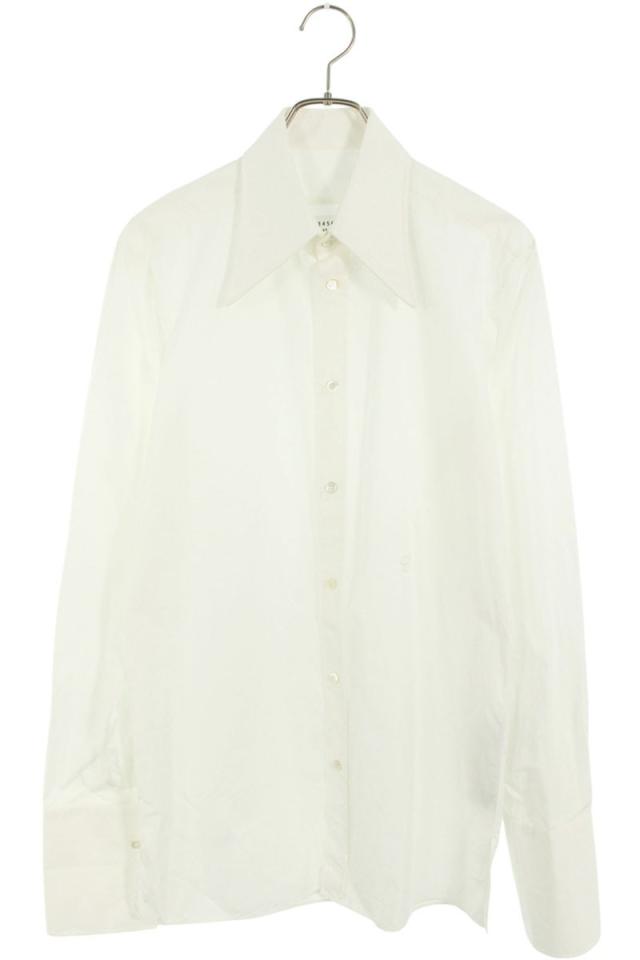 メゾンマルジェラ サイズ:38  24SS  S50DT0035 ポインテッドカラー長袖シャツ 中古 OM10