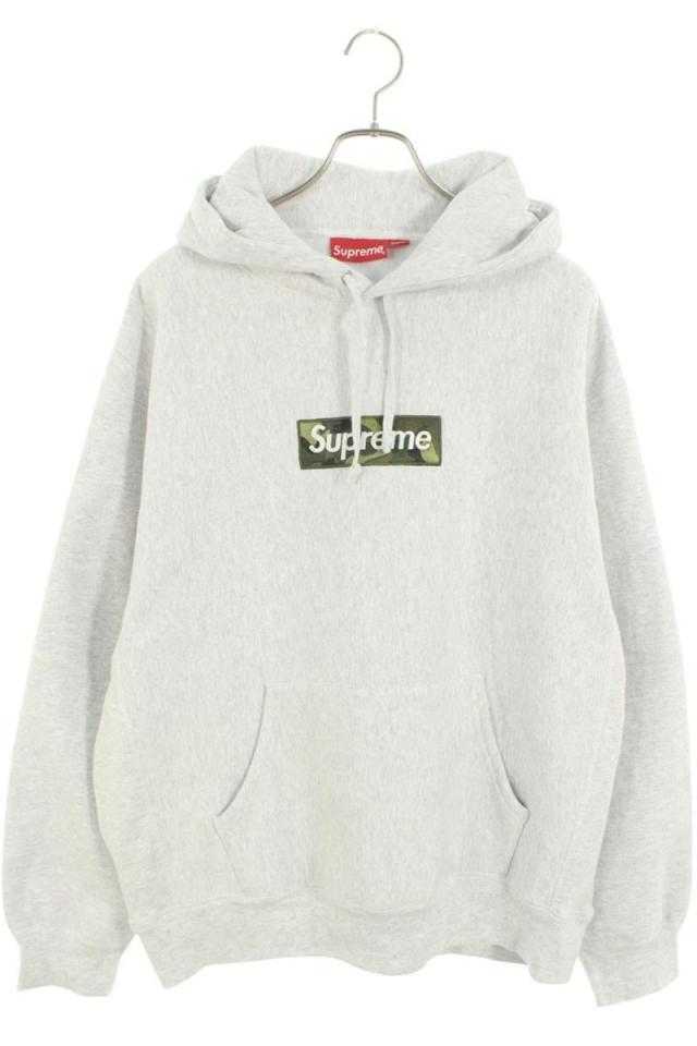 シュプリーム サイズ:L  23AW  Box Logo Hooded Sweatshirt ボックスロゴフーデッドスウェットシャツパーカー 中古 OM10