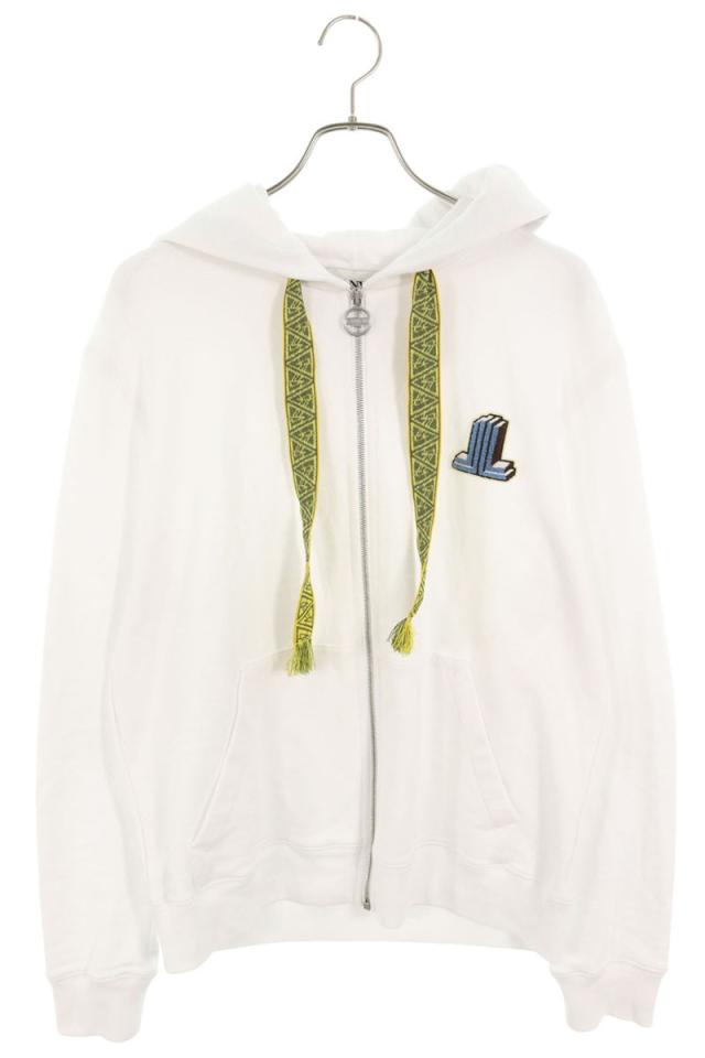 ランバン サイズ:L  RM-HO0106-J200-P22 ロゴワッペンジップパーカー 中古 BS99