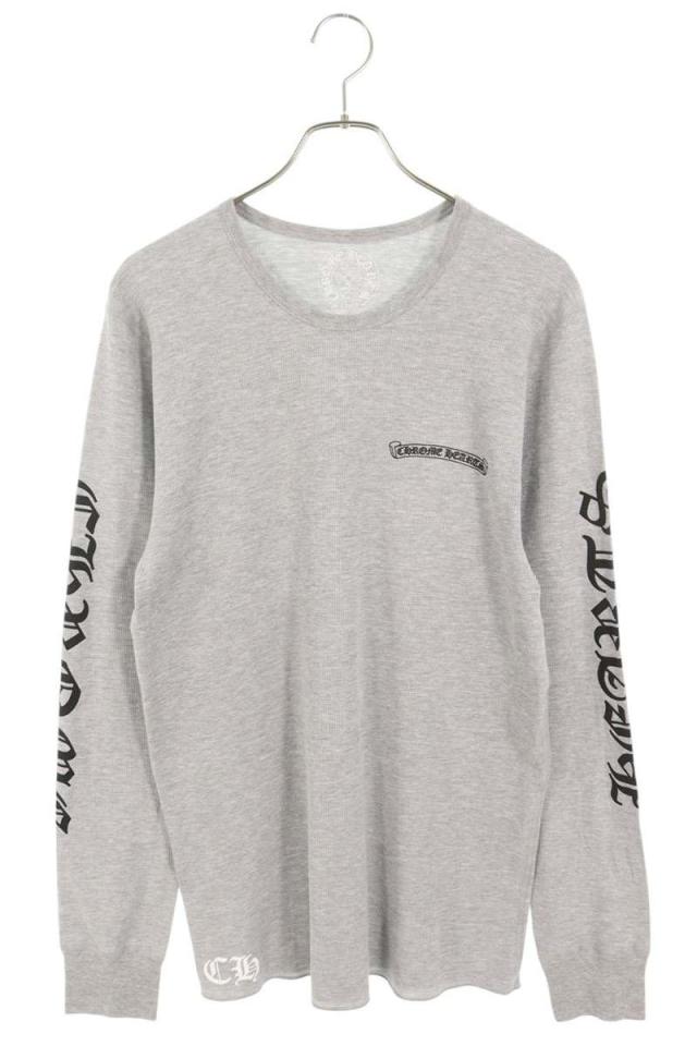 クロムハーツ サイズ:XL  Thermal L S アームロゴサーマル長袖カットソー 中古 SJ02