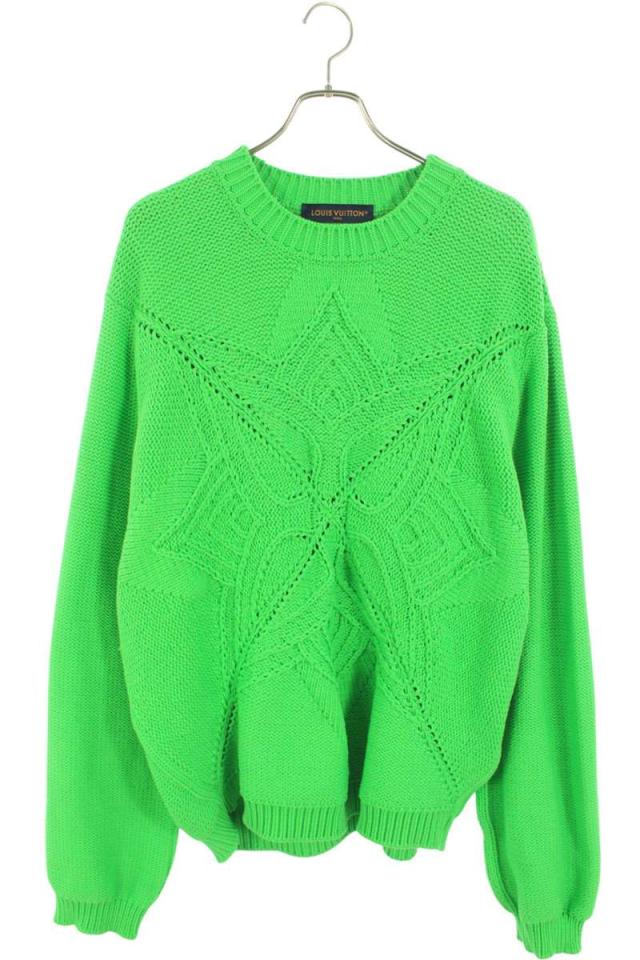 ルイヴィトン サイズ:5L  RM232 Y84 HPN60W エンブロイダリークルーネックニット 中古 SB01