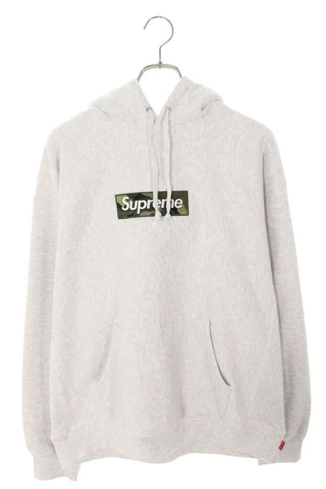 シュプリーム サイズ:L  23AW  Box Logo Hooded Sweatshirt ボックスロゴフーデッドスウェットシャツパーカー 中古 OM10