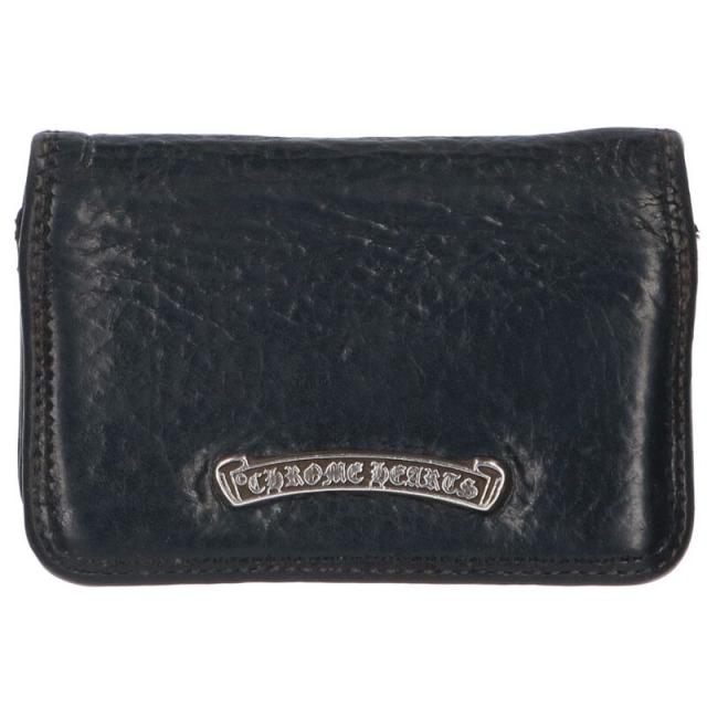 クロムハーツ   CARD CASE グロメット付きレザーカードケース 中古 GZ11