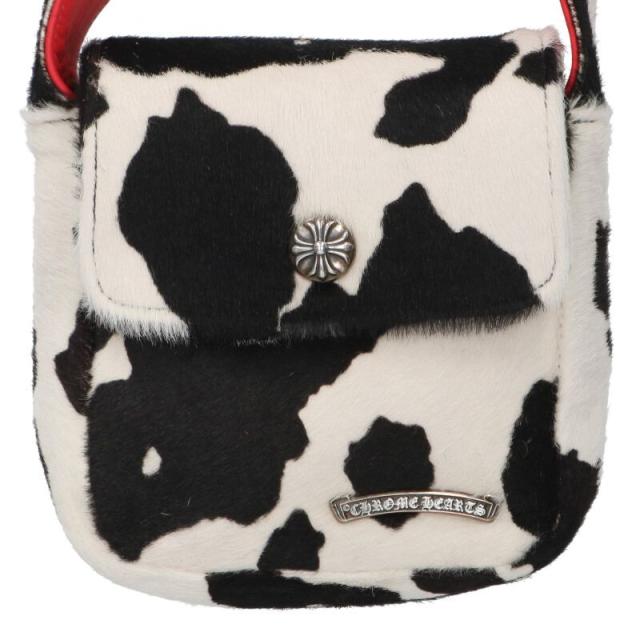 クロムハーツ   HOT POT クロスボールボタンハラコレザーショルダーバッグ 中古 GZ11