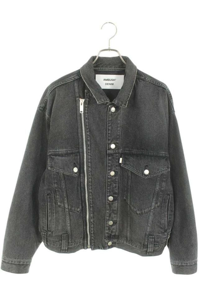 アンブッシュ サイズ:S  23SS  BMYE016S23DEN001 Denim Riders Jacket ライダースデニムジャケット 中古 BS99