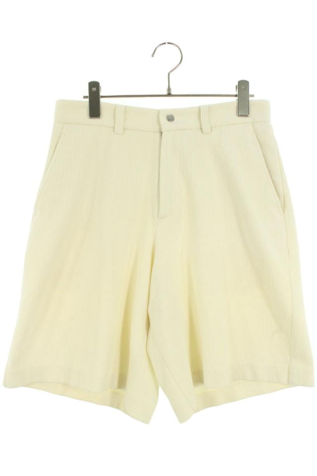 ディオール サイズ:XS  20AW  033J100A0630 ロゴエンブロイダリーコーデュロイハーフパンツ 中古 SB01