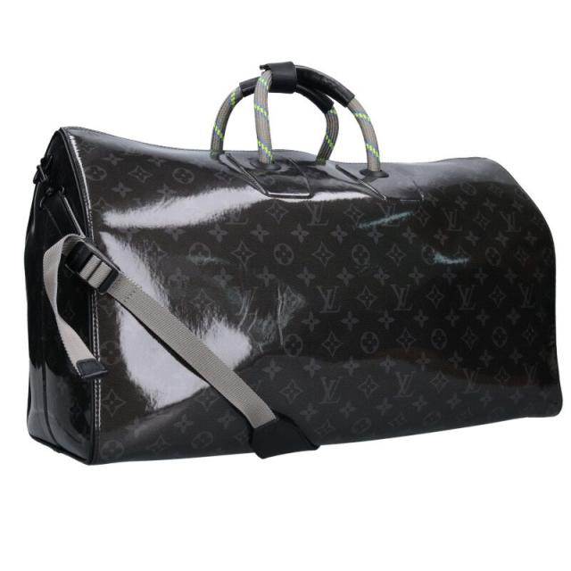 ルイヴィトン サイズ:50  M43901 キーポル･バンドリエール50 モノグラムエクリプスグレーズ伊勢丹限定ボストンバッグ 中古 SB01