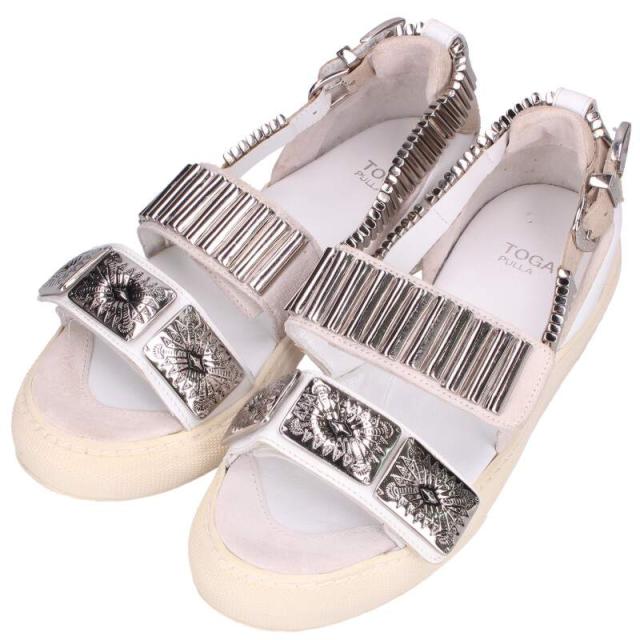 トーガプルラ サイズ:37 メタルサンダル 中古 BS99