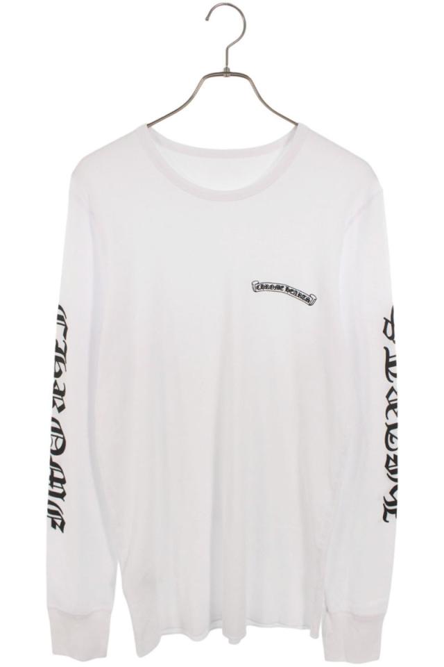 クロムハーツ サイズ:XL Thermal L S アームロゴプリントサーマル長袖カットソー 中古 GZ11