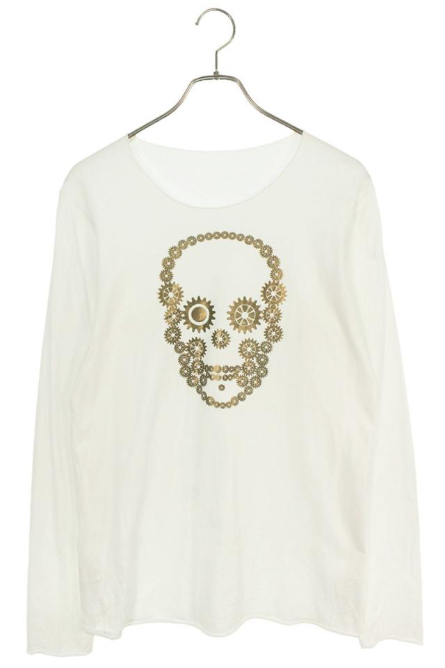 ルシアンペラフィネ サイズ:S スカルプリント長袖カットソー 中古 BS99