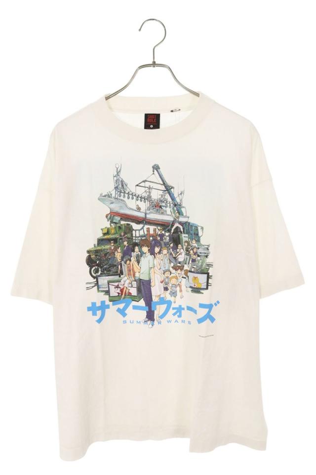 セントマイケル サイズ:XL  24AW  SM-YS1-0000-C27 ムービーキャラクタープリントTシャツ 中古 SB01