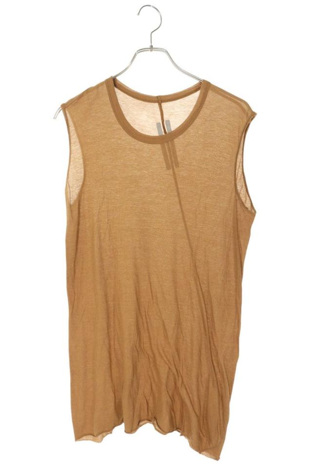 リックオウエンス サイズ:S  21AW  RU02A5151-UC ベーシックノースリーブカットソー 中古 BS99