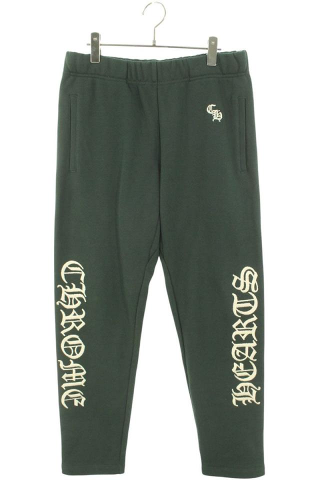 クロムハーツ サイズ:S  Y NOT SLO RIDE ロゴ刺繍スウェットロングパンツ 中古 SJ02