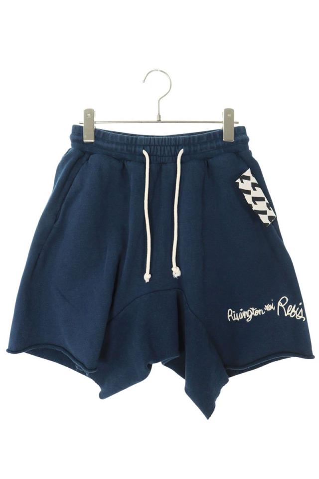リヴィントンロイレビス サイズ:1 ロゴ刺繍スウェットハーフパンツ 中古 BS55