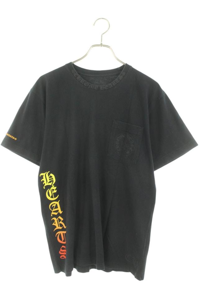 クロムハーツ サイズ:L  CH T-SHRT 1 サイドロゴプリントTシャツ 中古 GZ11