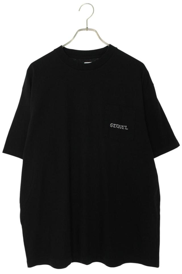 シークエル サイズ:XL ボーンロゴポケットTシャツ 中古 BS99