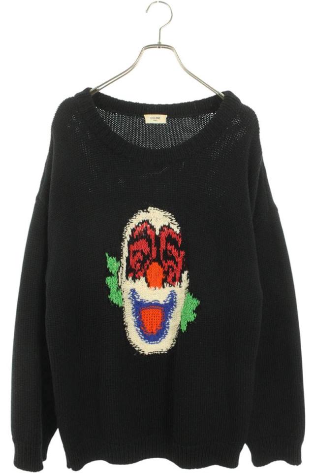 セリーヌ サイズ:M  2A43L717M ボクシークルーネックニット 中古 FK04