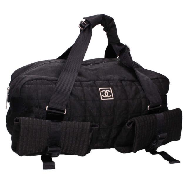 シャネル   シャネルスポーツ ココマークチョコバーボストンバッグ 中古 BS99