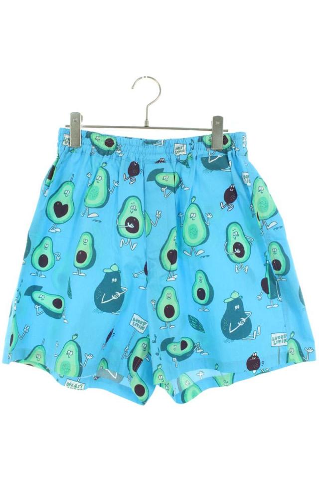 アイコムデギャルソンジュンヤワタナベマン サイズ:S  WM-P918 LOUSY LIVIN GRAPHICS SHORTS AD2023プリントハーフパンツ ショートパンツ ショーツ 中古 BS99