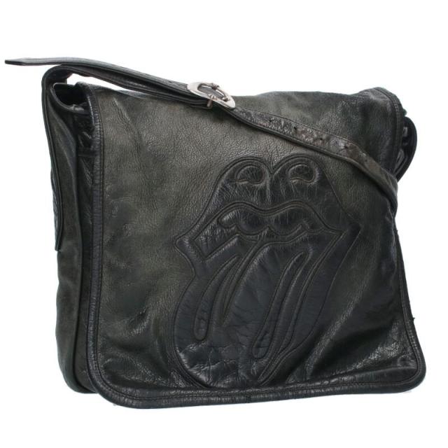 クロムハーツ   BAG-MAIL メールバッグ リップアンドタンパッチレザーショルダーバッグ 中古 GZ11