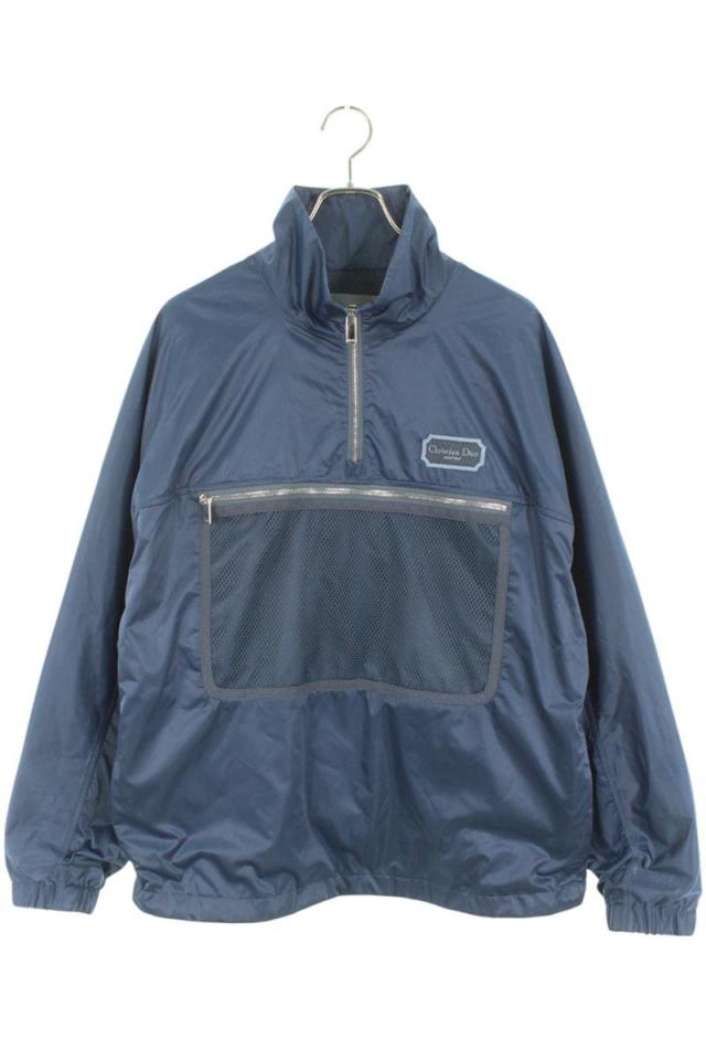 ディオール サイズ:44  383C412A5768 ハーフジップアノラックブルゾン 中古 SB01