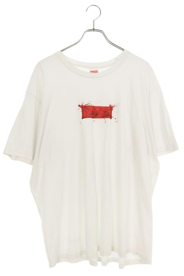 シュプリーム サイズ:XL  22SS  Ralph Steadman Box Logo Tee ラルフステッドマンボックスロゴTシャツ 中古 BS55