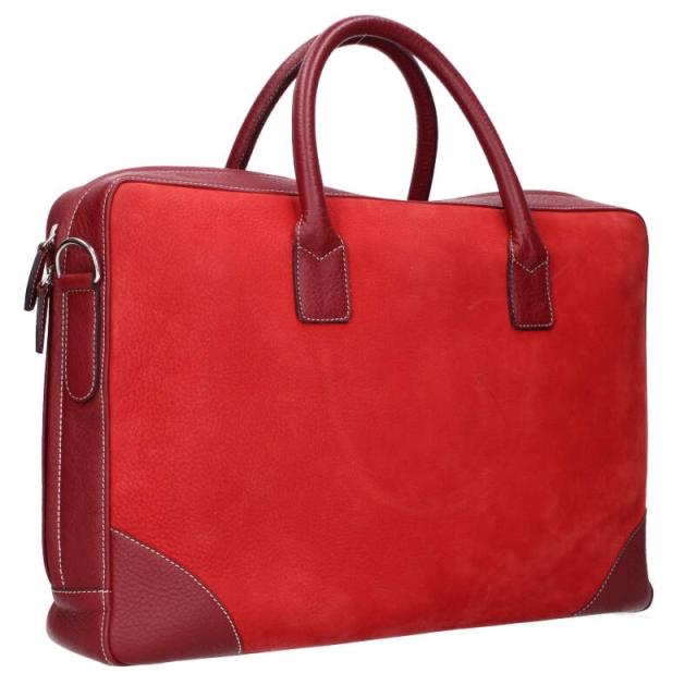 ジュゼッペ・ラヴァ  スエードレザーブリーフバッグ 中古 BS99