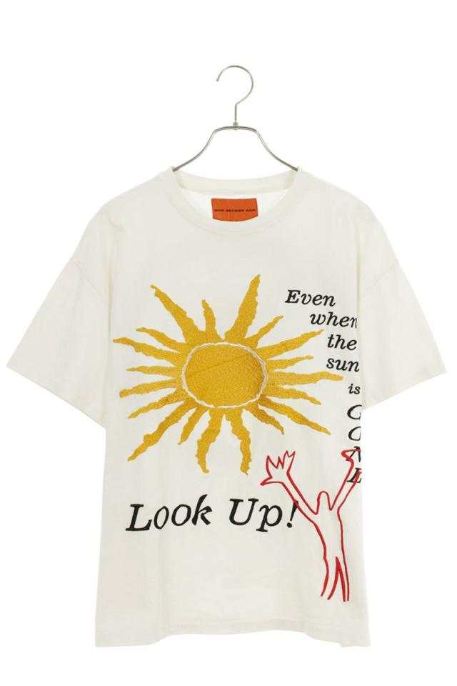 フーディサイズウォー サイズ:M 刺繍デザインTシャツ 中古 BS99