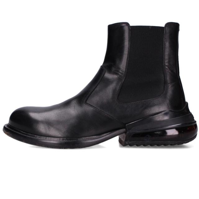 メゾンマルジェラ サイズ:42 S57WU0225 エアソールサイドゴアレザーブーツ 中古 OM10