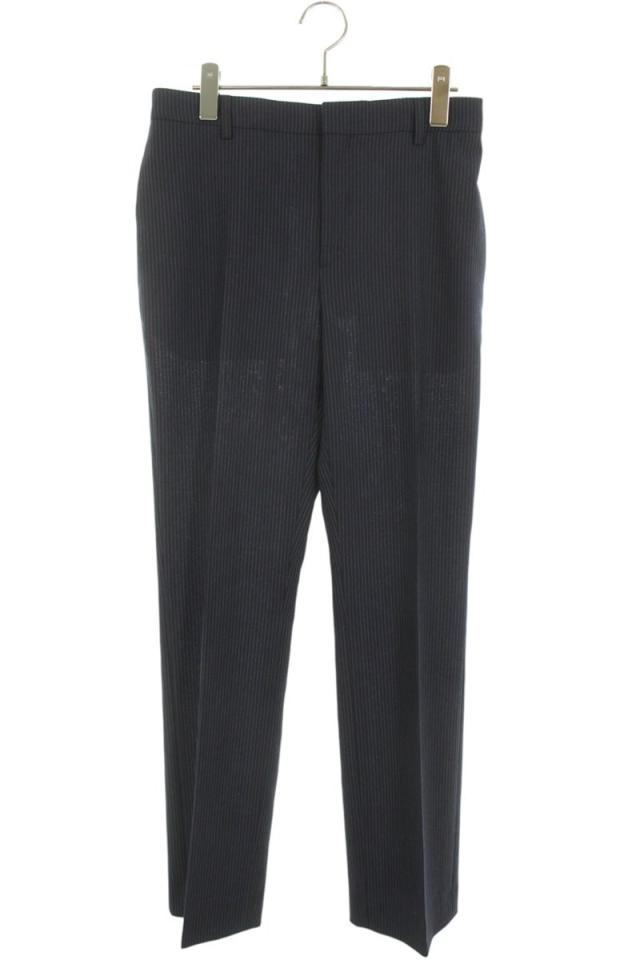 セリーヌ サイズ:36  2P205961C ストライプウールロングパンツ 中古 SB01