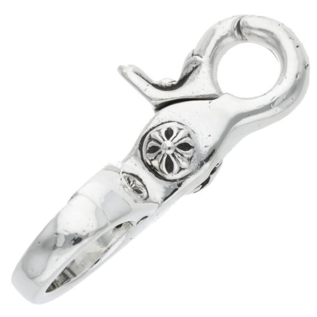 クロムハーツ   QUICK CLIP CROSS BALL クイッククリップクロスボール シルバークリップ 中古 SS07