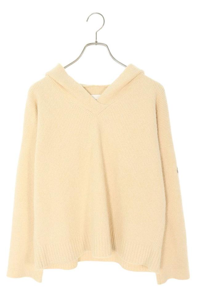 クロムハーツ サイズ:XSM/SML ハラコクロスパッチ付きニットパーカー 中古 OS06