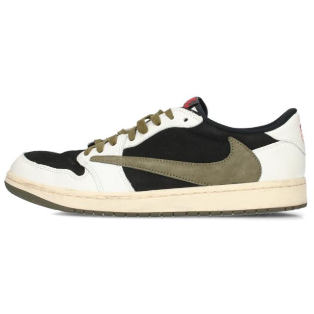 ナイキ サイズ:28.5cm  WMNS AIR JORDAN 1 LOW OG OLIVE DZ4137-106 ウィメンズエアジョーダン1オリーブスニーカー 中古 SB01