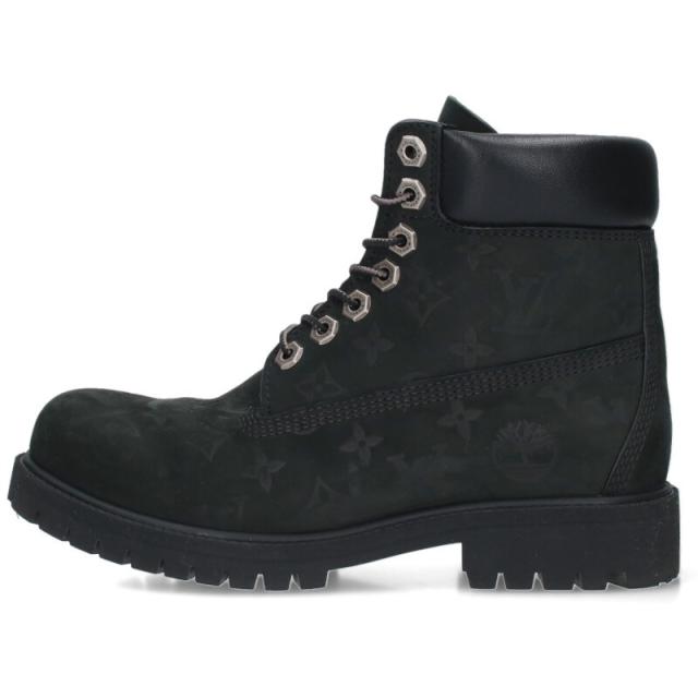 ルイヴィトン サイズ:7  24AW  6INCH ANKLE BOOT モノグラムアンクルブーツ 中古 SB01