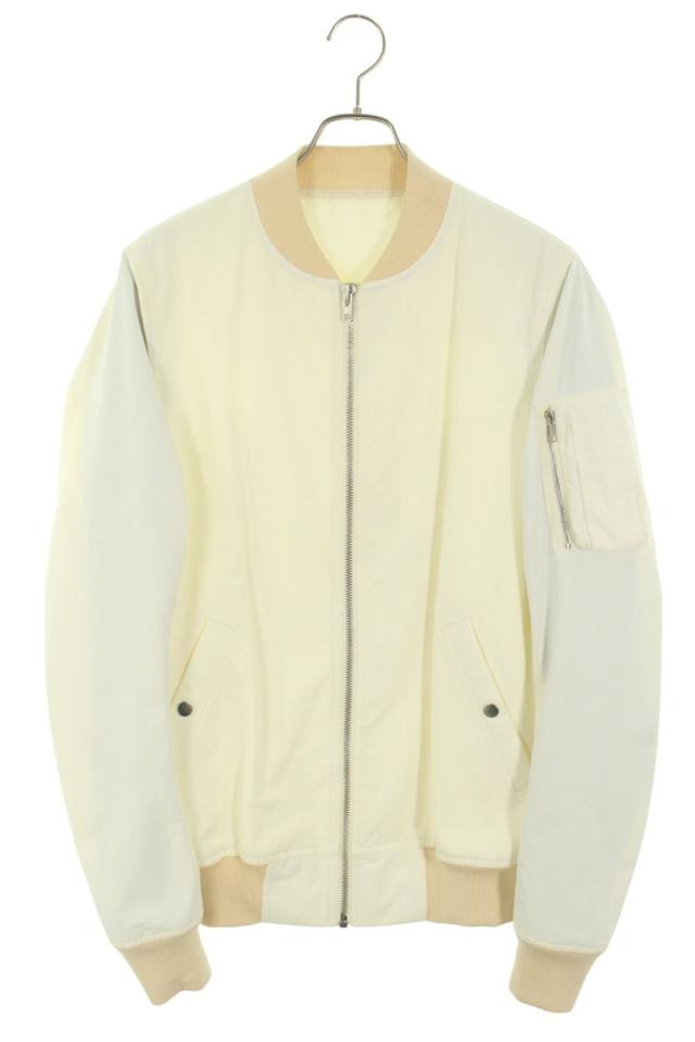 リックオウエンス サイズ:50  RU15S4791-MU ジップアップボンバーブルゾン 中古 SB01