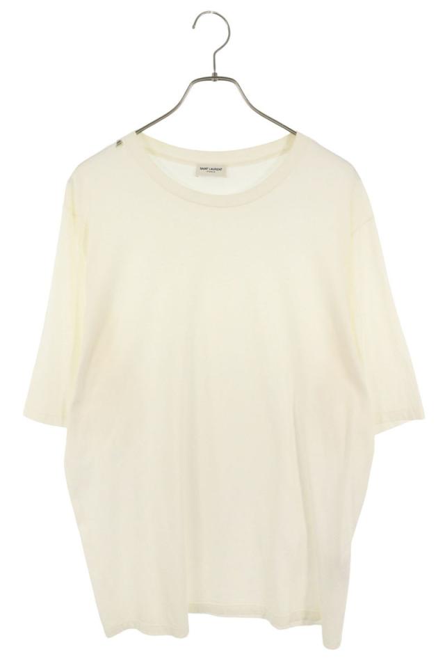 サンローランパリ サイズ:XL  461558 Y2TF1 クラッシュ加工Tシャツ 中古 BS99