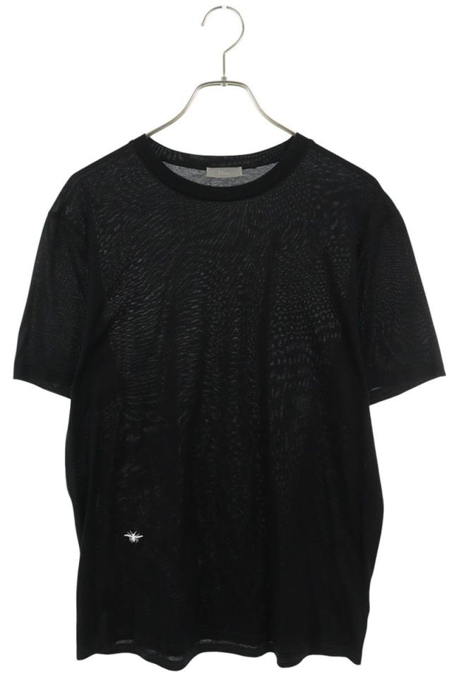 ディオール サイズ:L  633J654B0039 BEE刺繍クルーネックTシャツ 中古 BS99