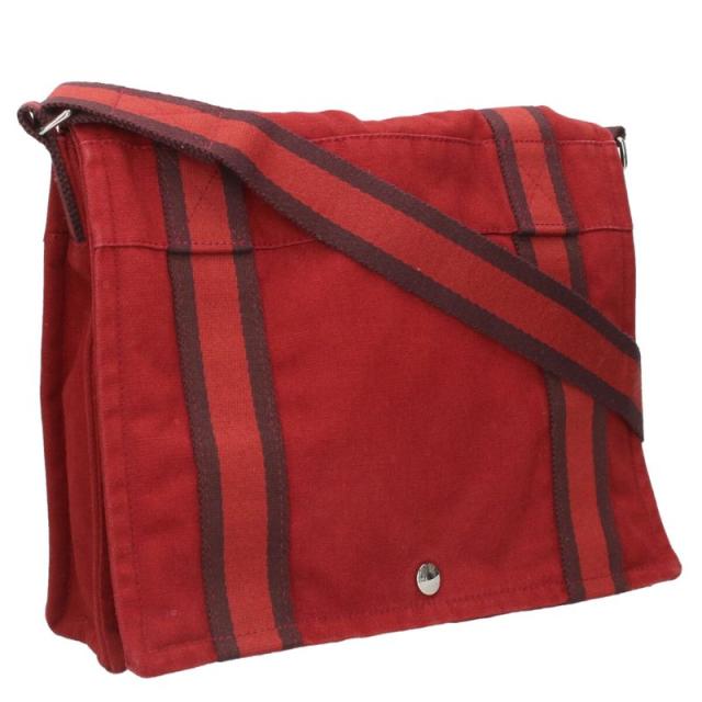 エルメス サイズ:PM  フールトゥバサスPM キャンバスショルダーバッグ 中古 BS99