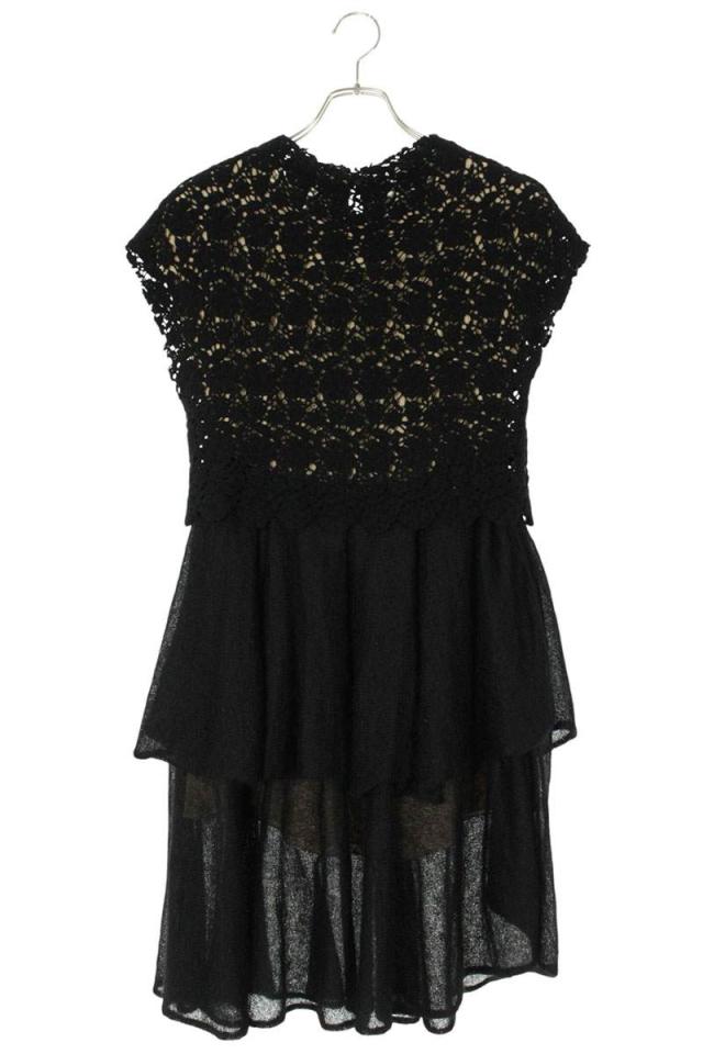 レッドヴァレンティノ サイズ:M  BRA9A340-VM1900 レースニットワンピース 中古 BS99